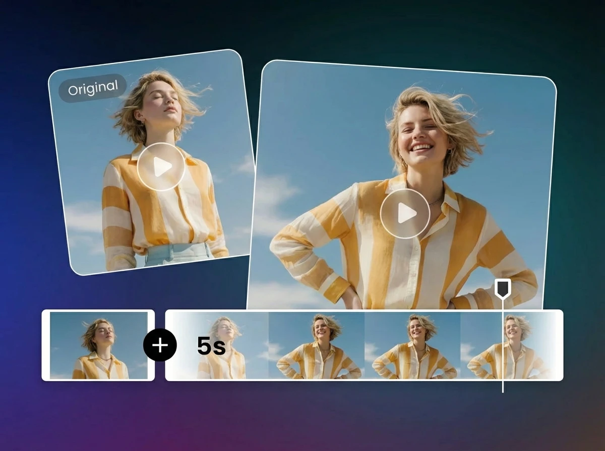 AI Video Extender - Extend Videos Seamlessly Online | iMideo