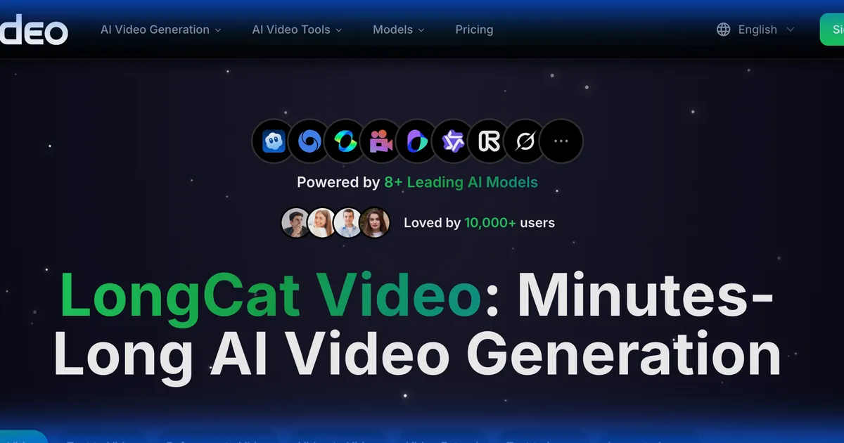 LongCat Video: Generate 60-Second AI Videos | iMideo
