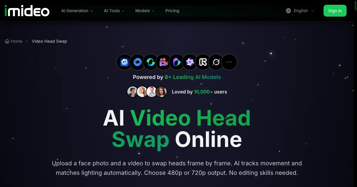 AI Video Head Swap Online — Replace Heads in Any Video